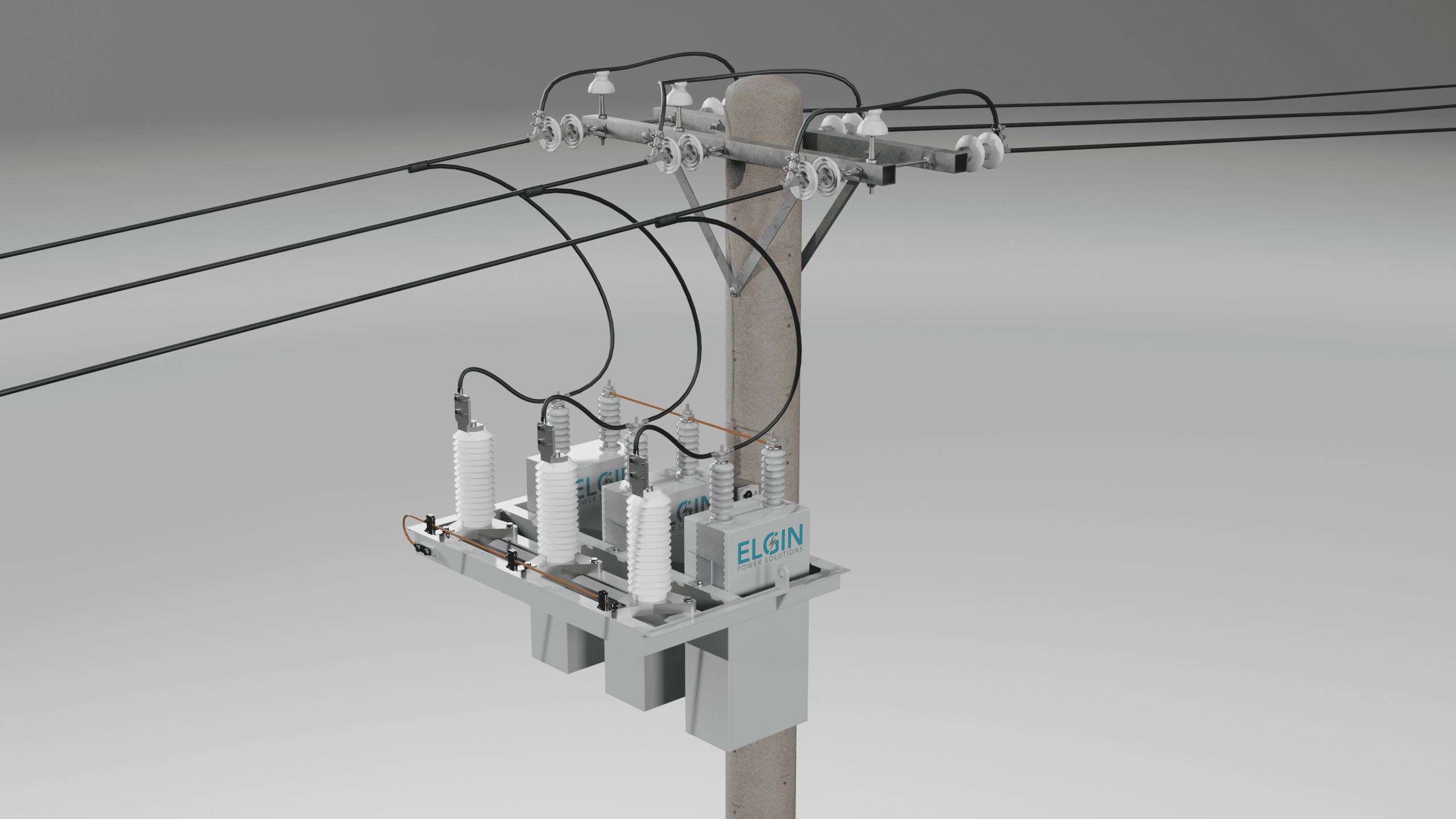Pole Mounted Capacitor Banks | Elgin Power Solutions